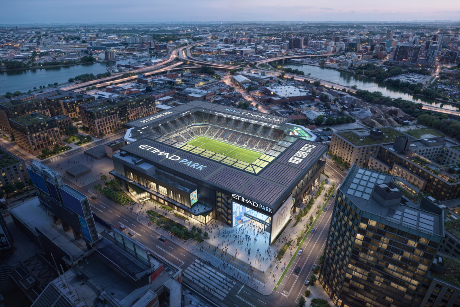 New York City FC Unveils “The Cube”: An Immersive Stadium Entrance as ...