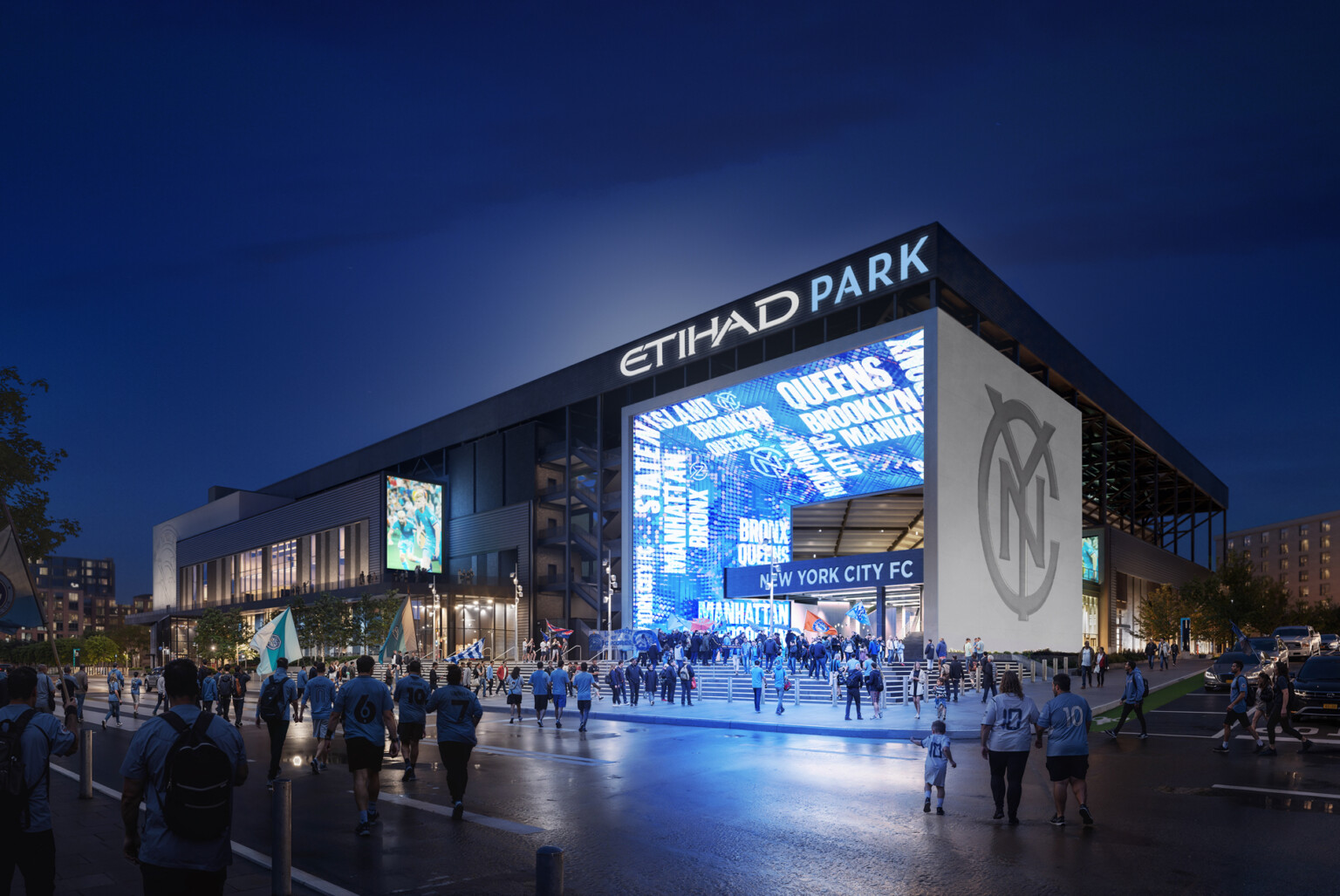 New York City Council Approves HOK-Designed New York City FC Stadium as ...