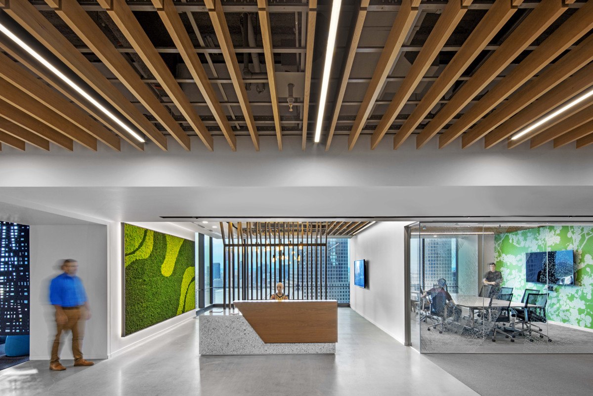 Interior Design Features HOK-Designed Campus for WPP at 3 World Trade Center in New York - HOK