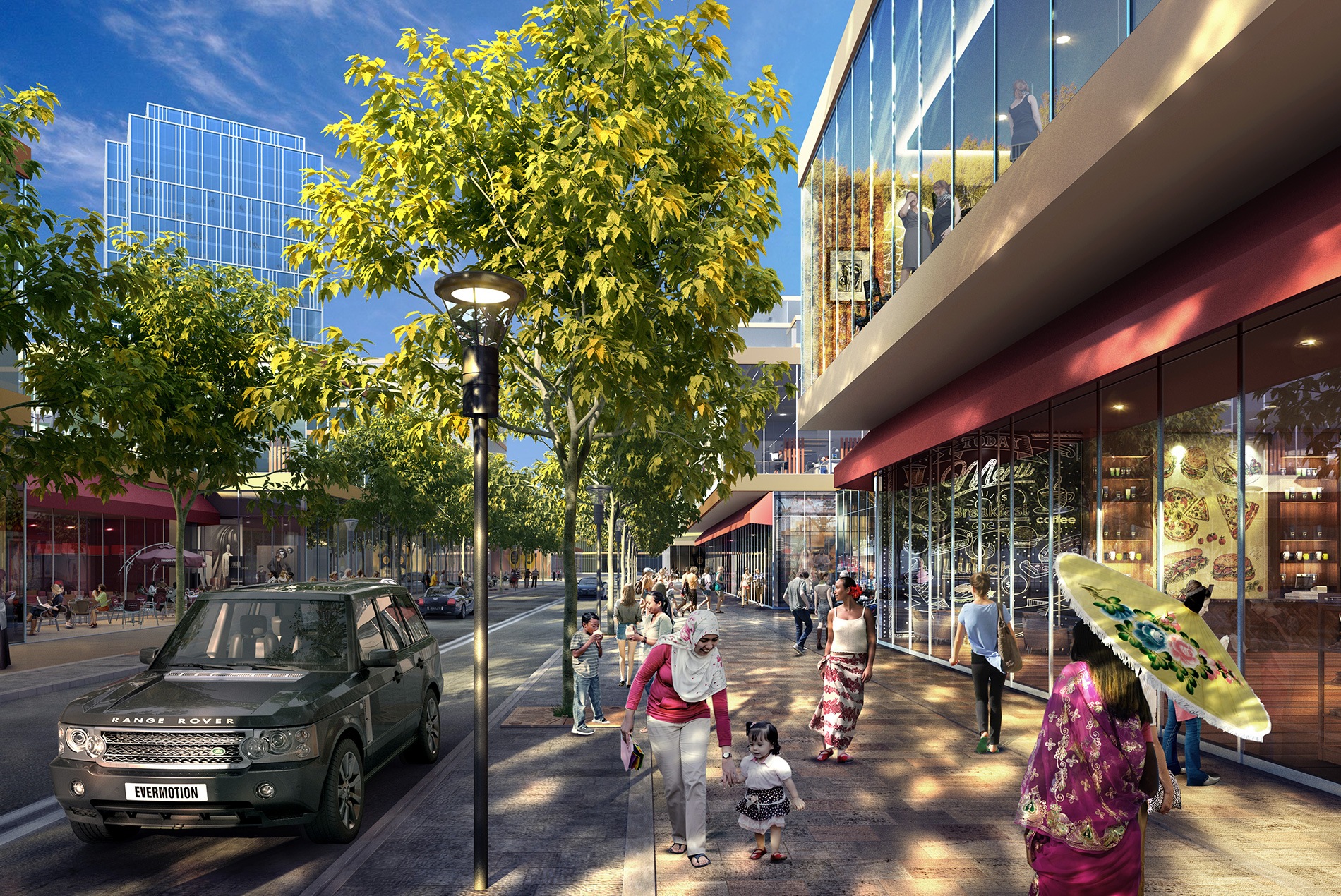 Brunei Jerudong Waterfront Area Concept Master Plan - HOK