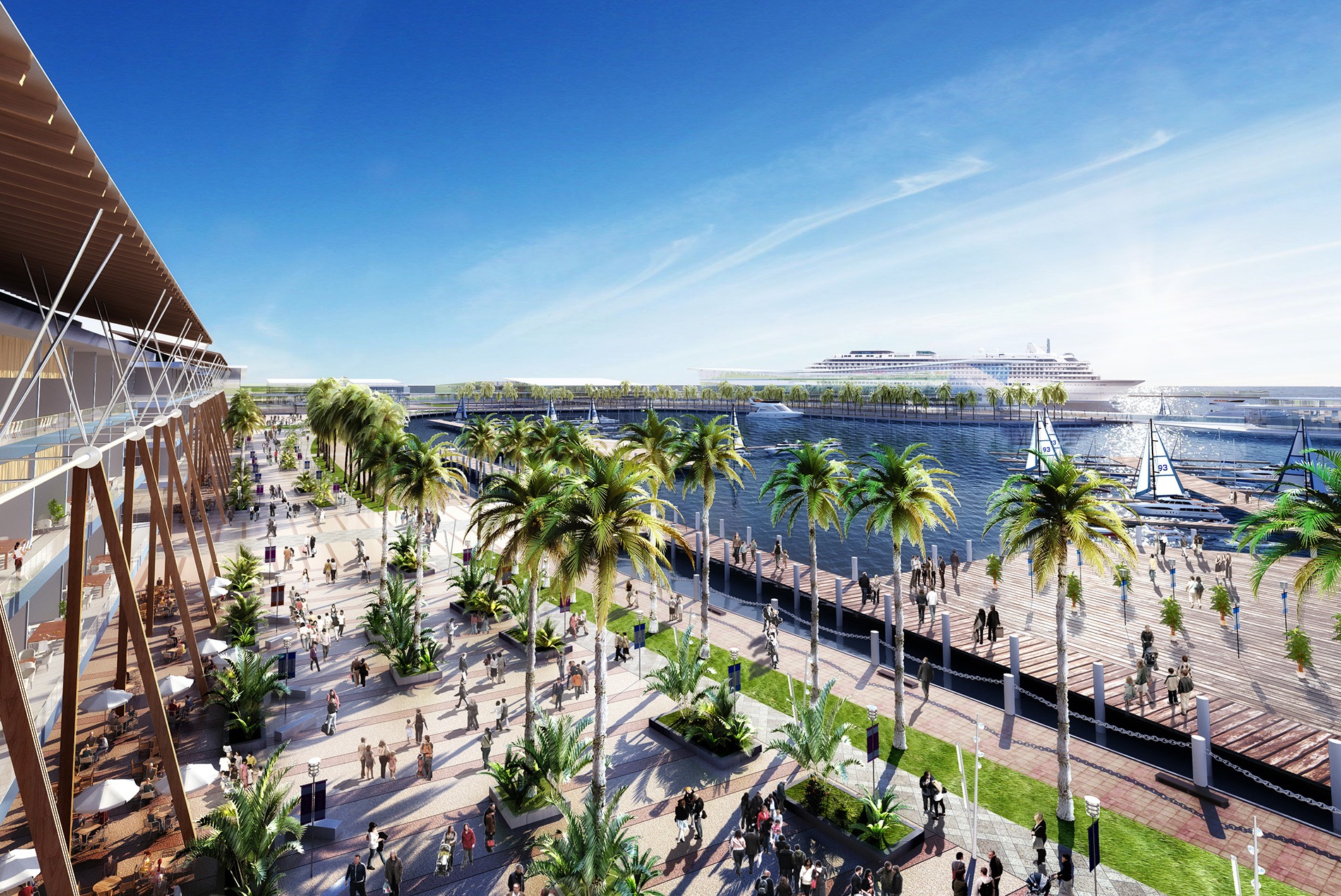 Brunei Jerudong Waterfront Area Concept Master Plan - HOK