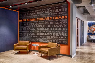 Inside the Chicago Bears' New HOK-Designed Offices - HOK