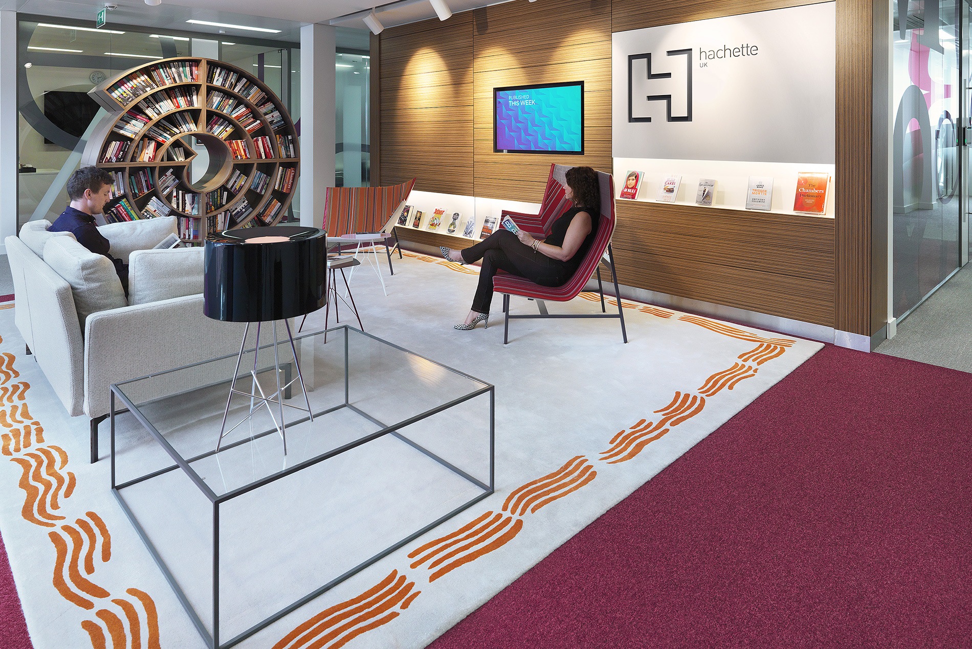 Interior Design Magazine Highlights HOK's Design of Hachette's U.K ...