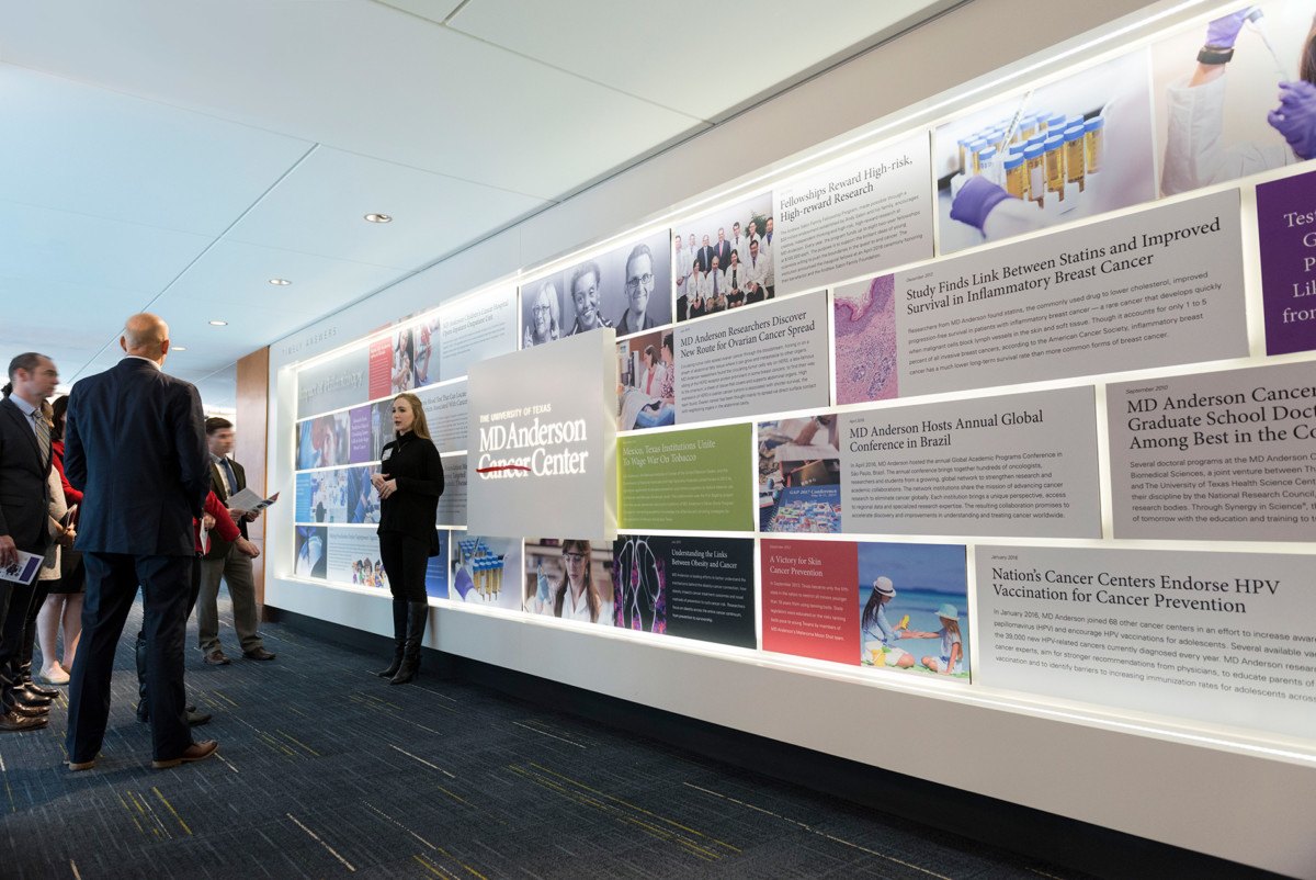 MD Anderson Cancer Center Exhibit and Display Program - HOK