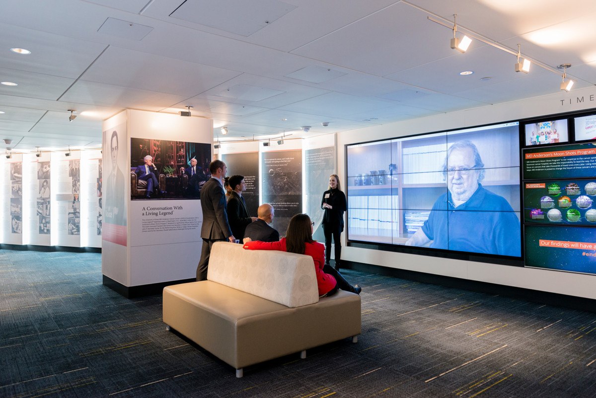 MD Anderson Cancer Center Exhibit and Display Program - HOK