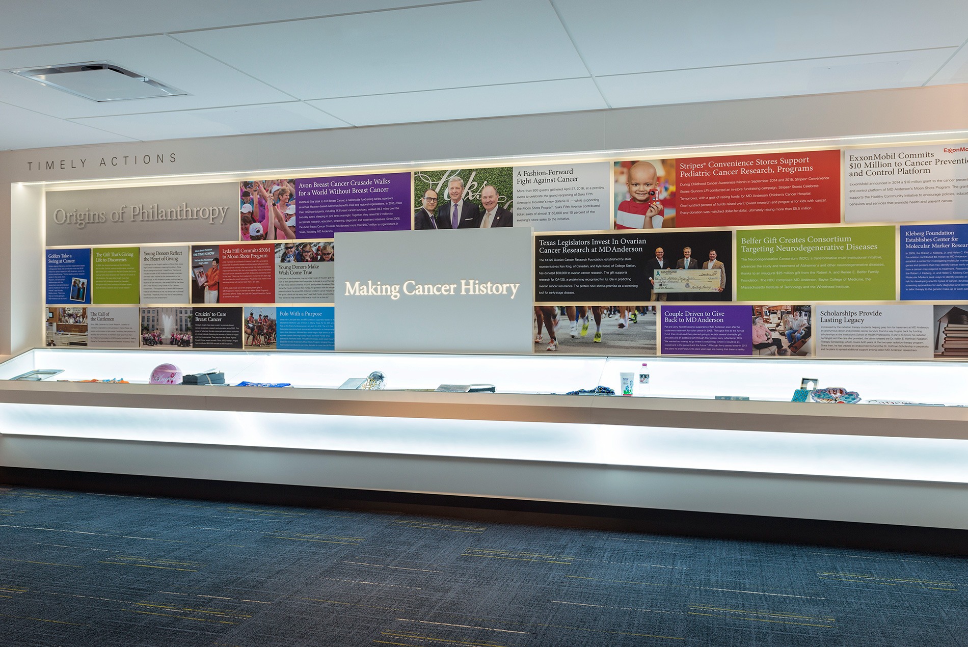 MD Anderson Cancer Center Exhibit and Display Program - HOK