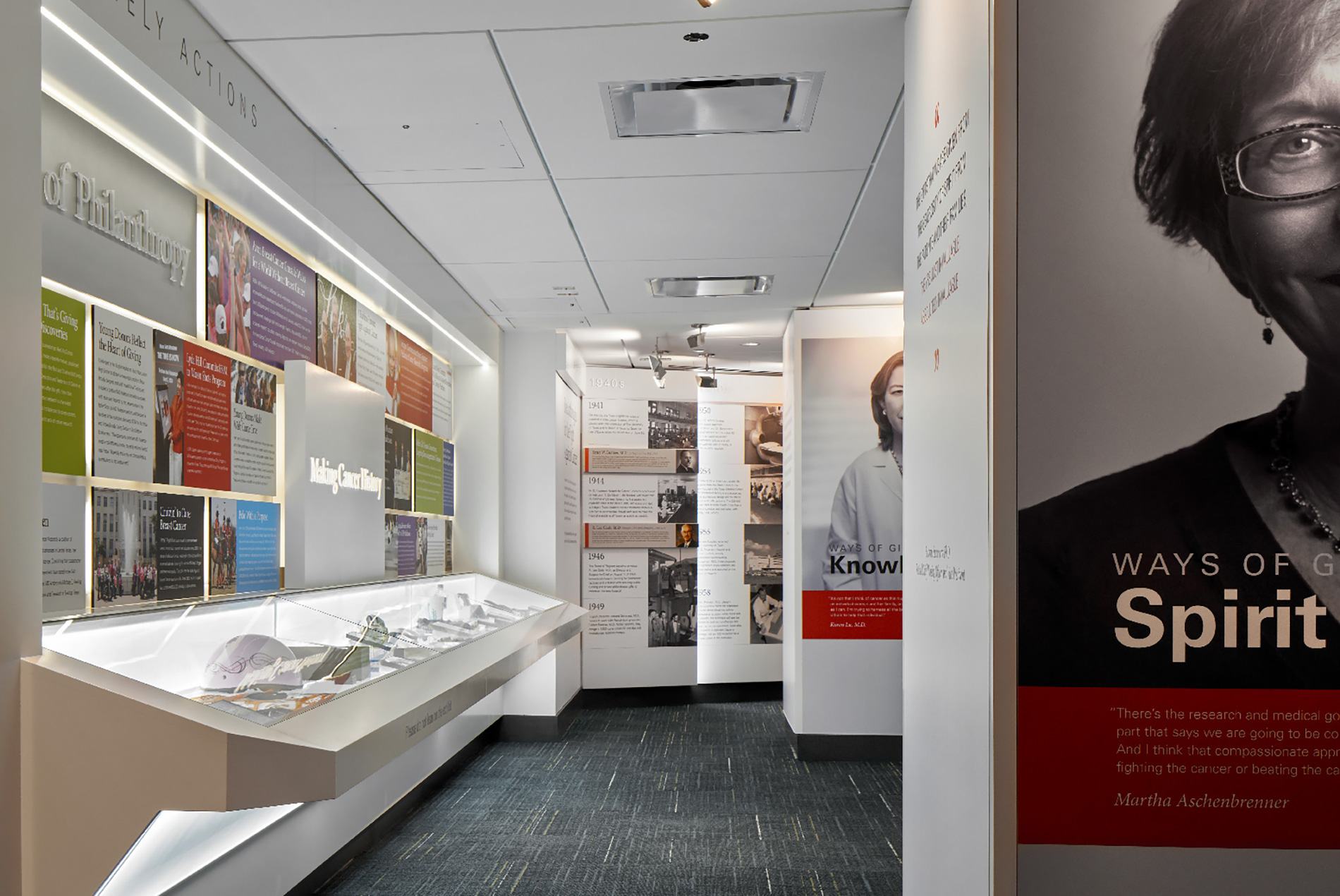 MD Anderson Cancer Center Exhibit and Display Program - HOK