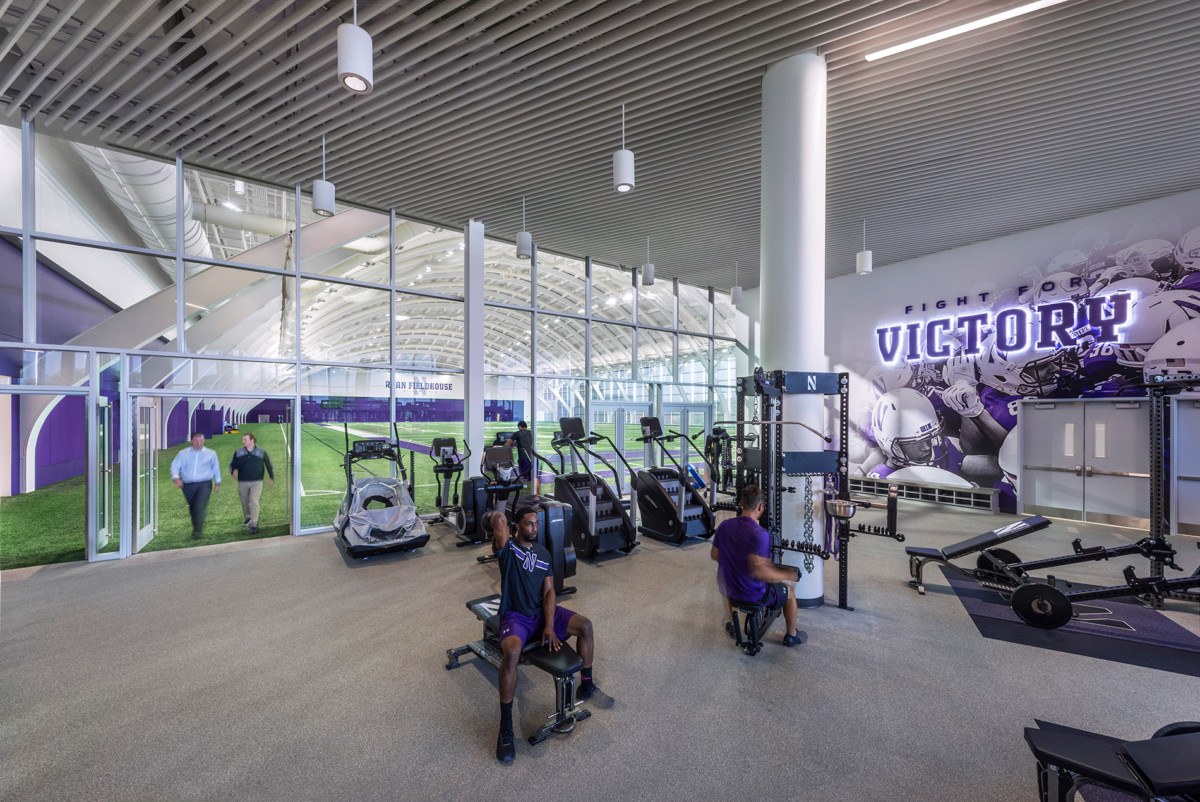 Northwestern University Ryan Fieldhouse and Walter Athletics Center - HOK