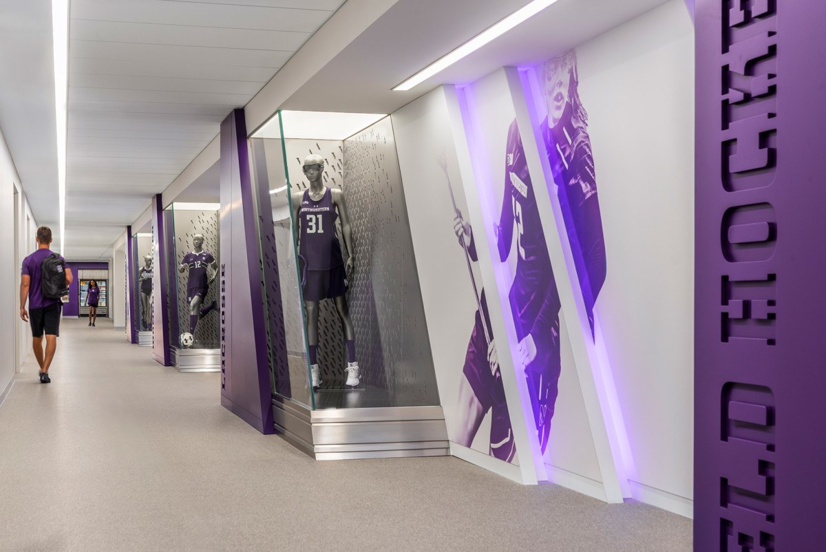 Northwestern University Ryan Fieldhouse and Walter Athletics Center - HOK