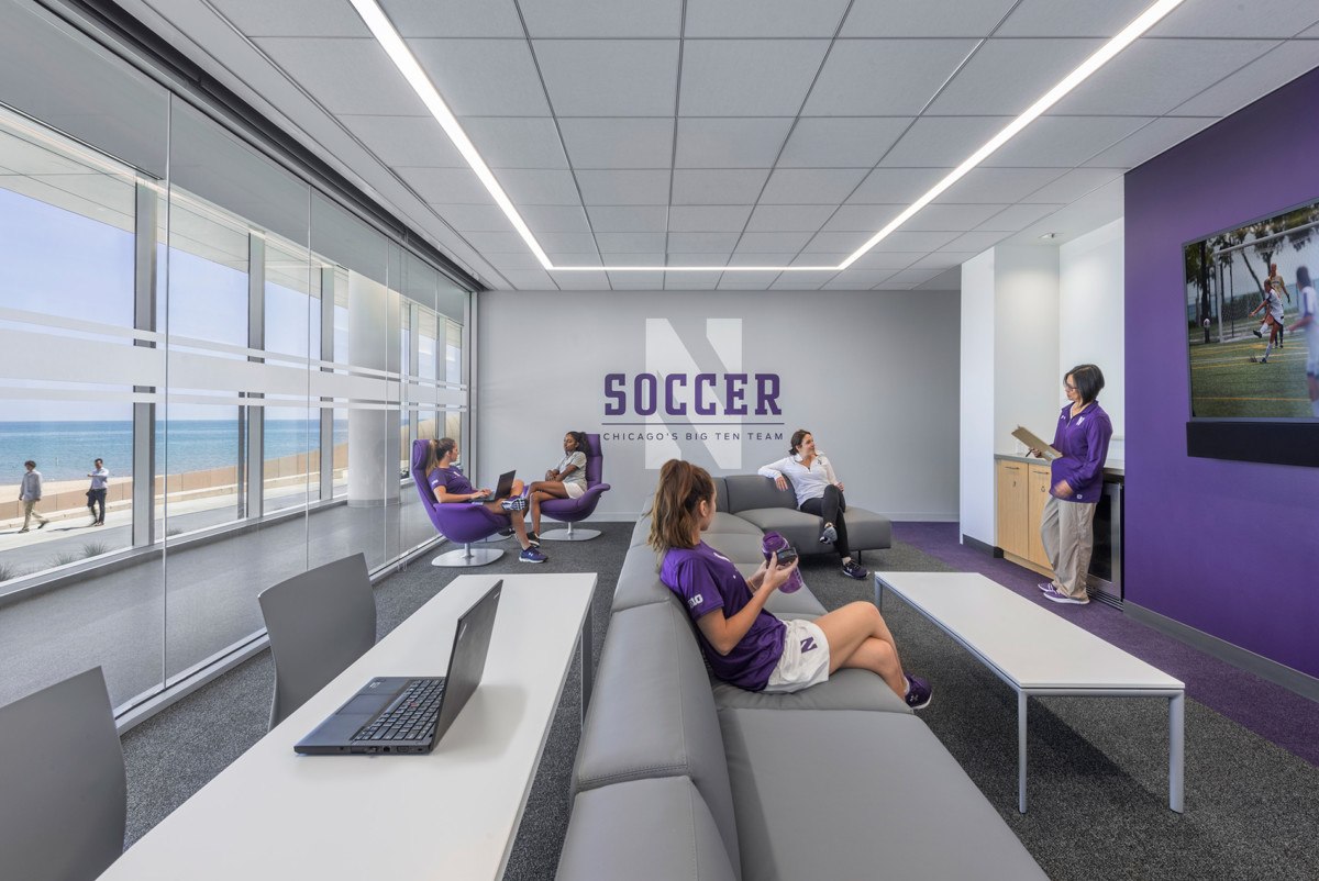 Northwestern University Ryan Fieldhouse and Walter Athletics Center - HOK