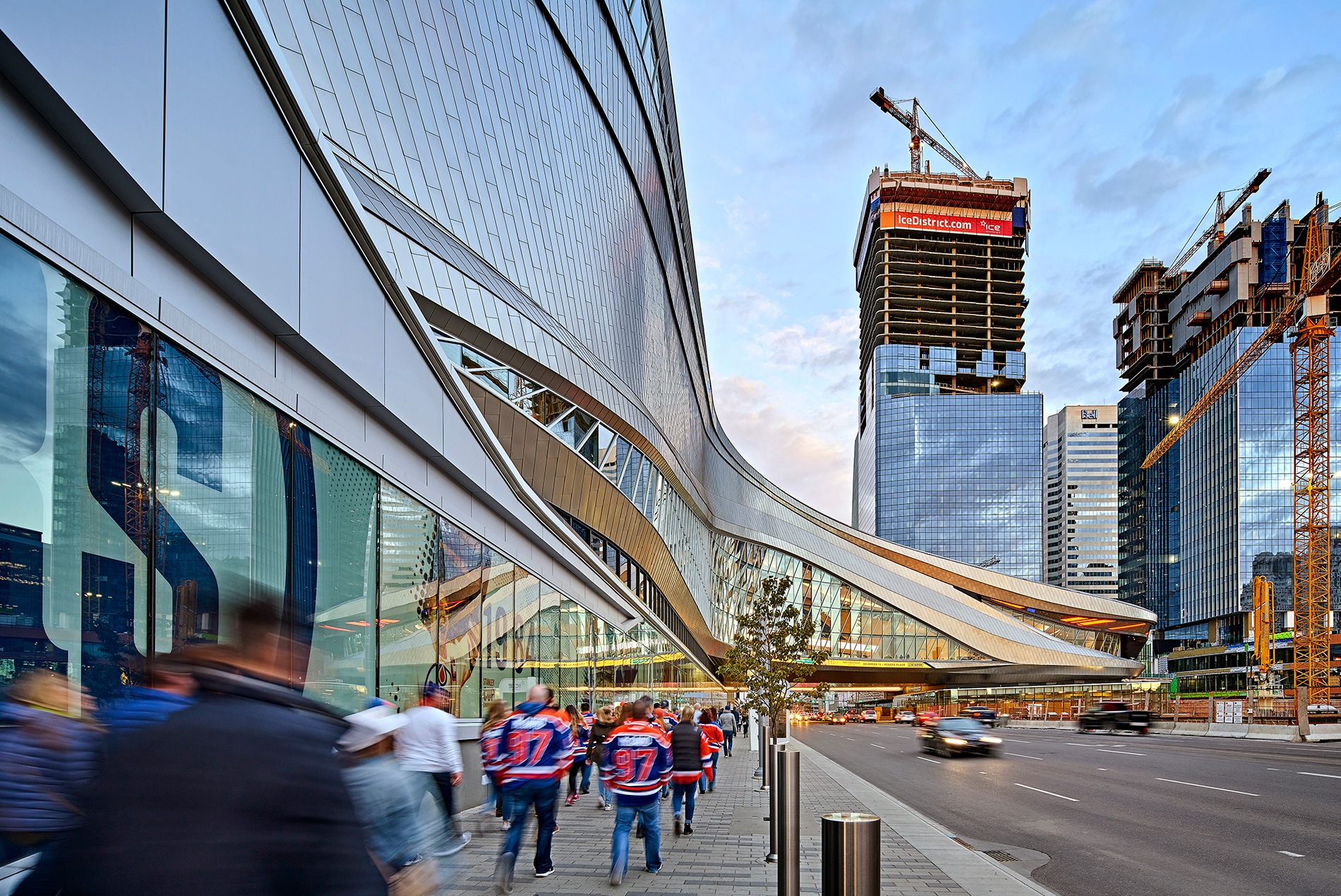Rogers Place and the ICE District - HOK