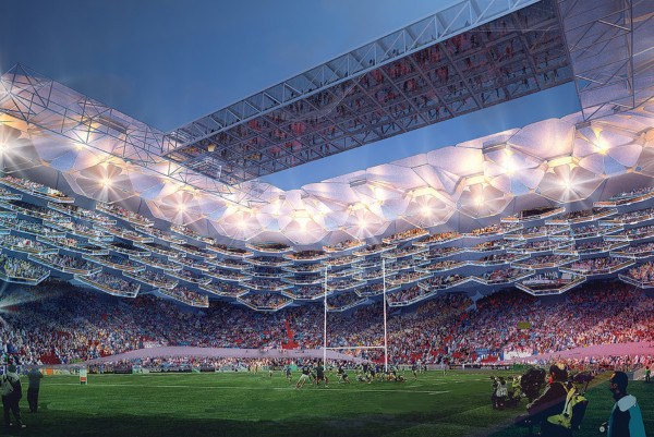 Rugby Stadium of Tomorrow Design Exercise - HOK