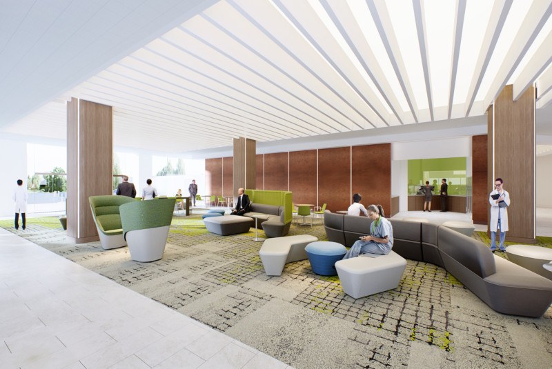 UPMC Vision and Rehabilitation Tower at UPMC Mercy - HOK