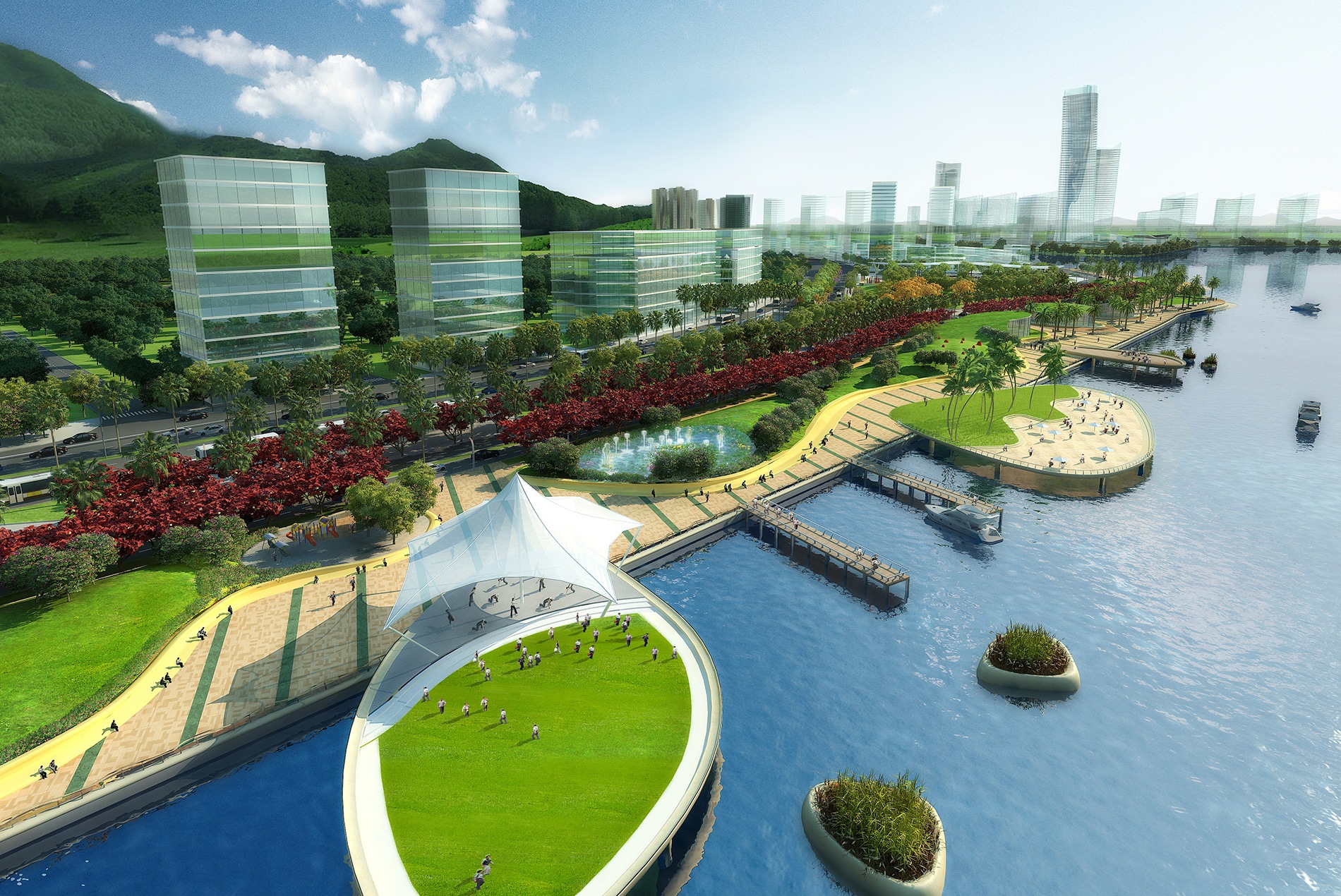 Zhuhai Lovers’ Road Redevelopment - HOK