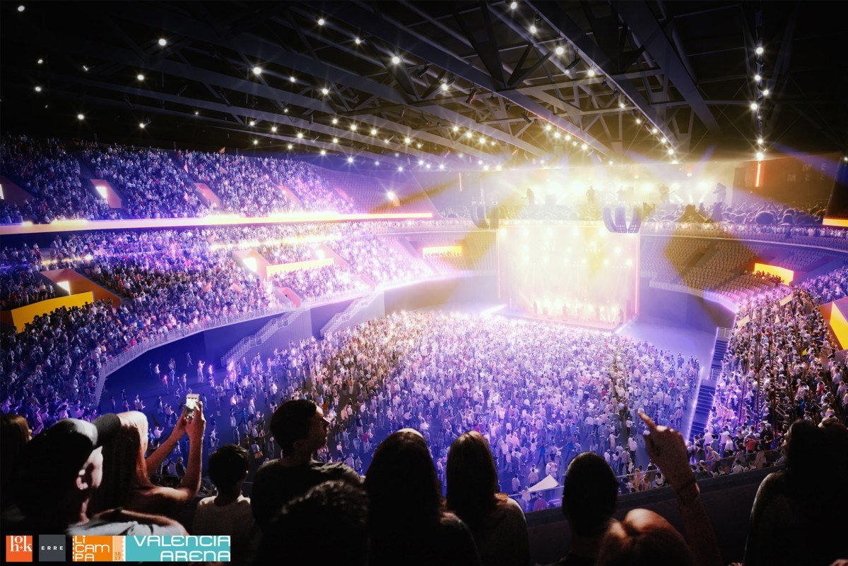 HOK and ERRE Reveal Design of New Arena in Valencia, Spain - HOK