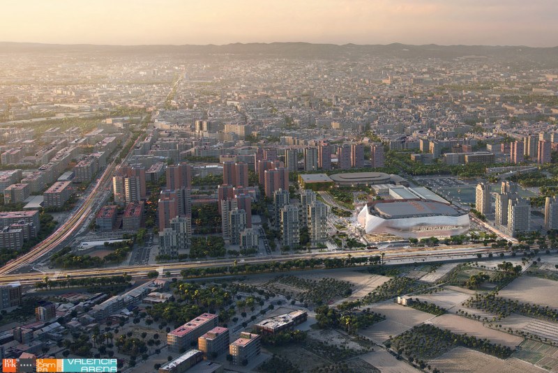 HOK and ERRE Reveal Design of New Arena in Valencia, Spain - HOK