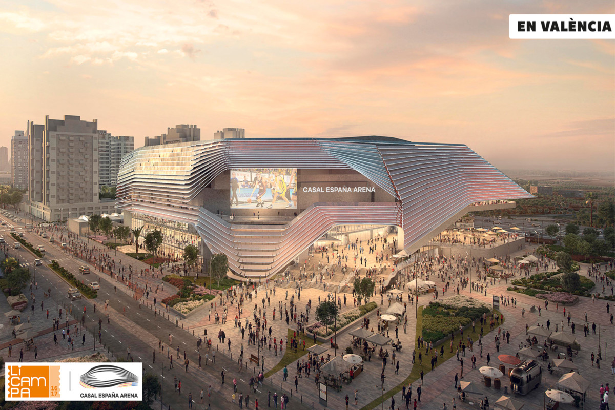 Construction Begins on Casal España Arena in Valencia, Spain - HOK