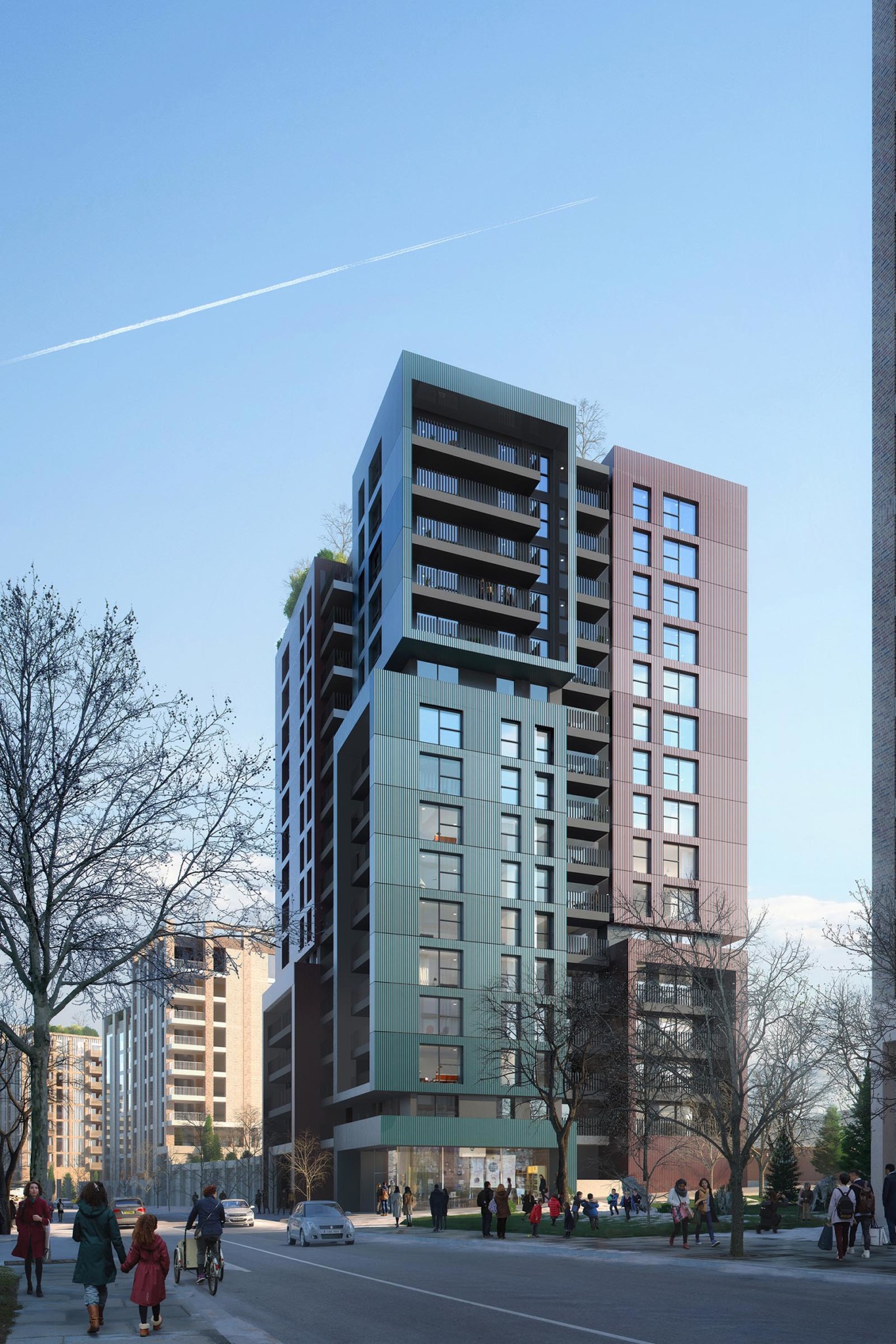 Bollo Lane Mixed-Use Development - HOK