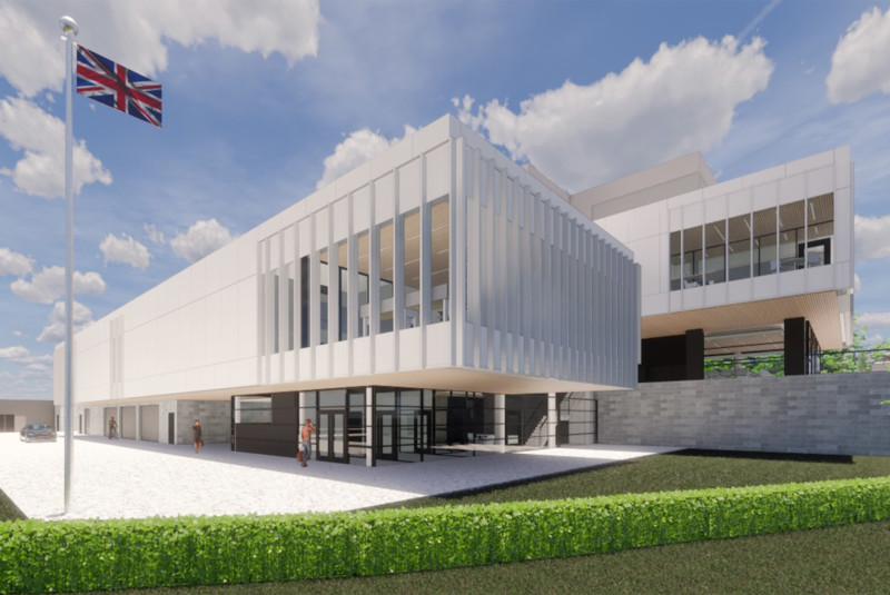 Construction Begins on HOK-Designed British High Commission Building in ...