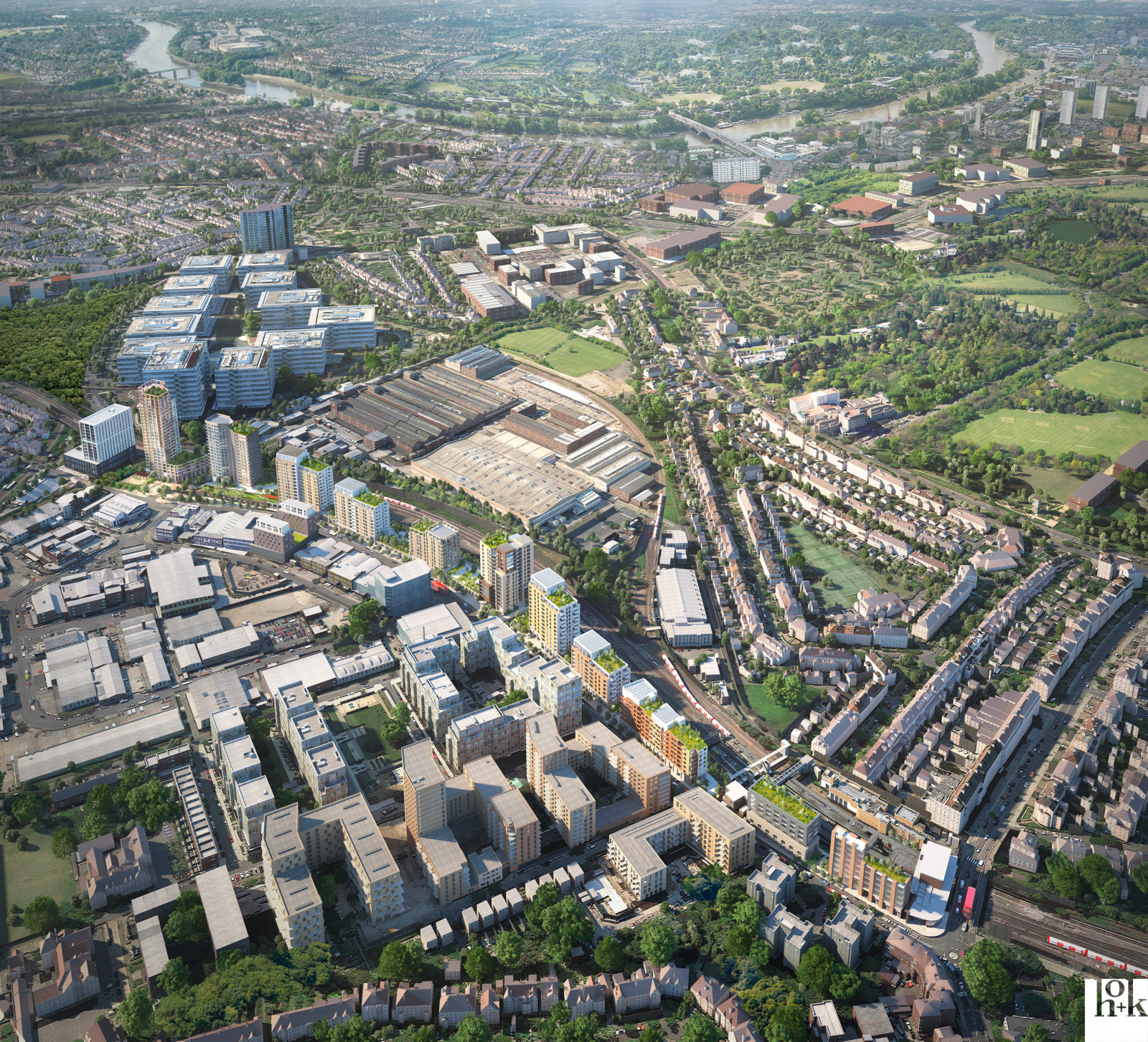 Bollo Lane Mixed-Use Development - HOK