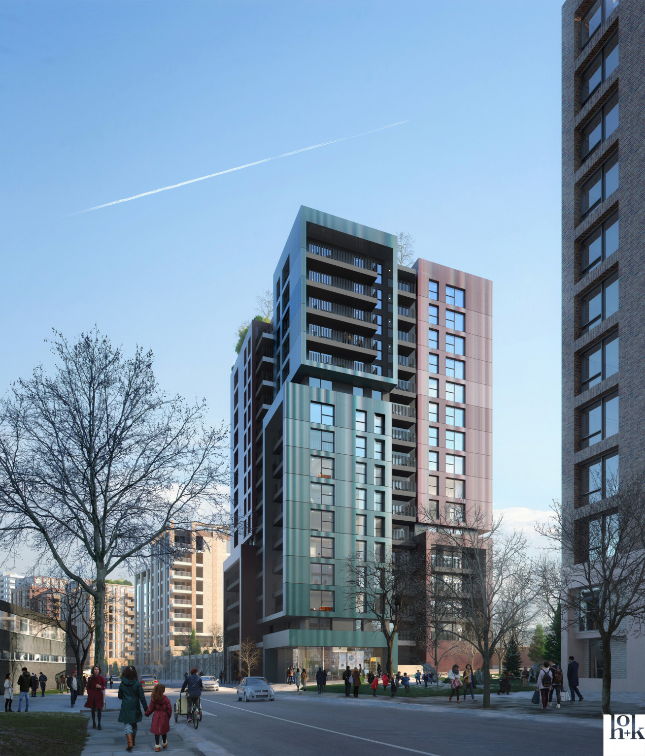 Bollo Lane Mixed-Use Development - HOK
