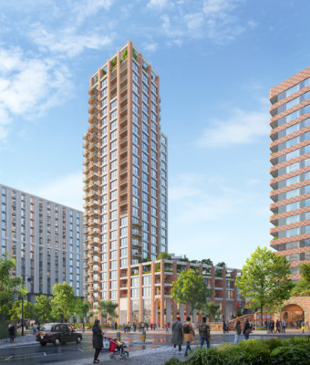 Bollo Lane Mixed-Use Development - HOK