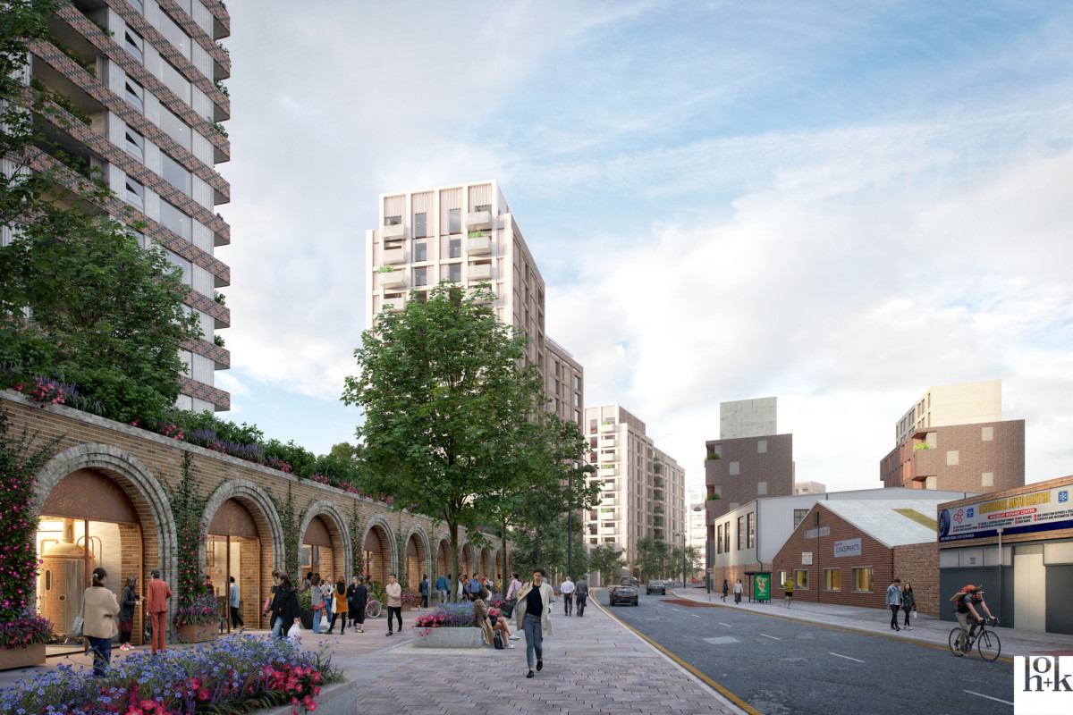 Bollo Lane Mixed-Use Development - HOK