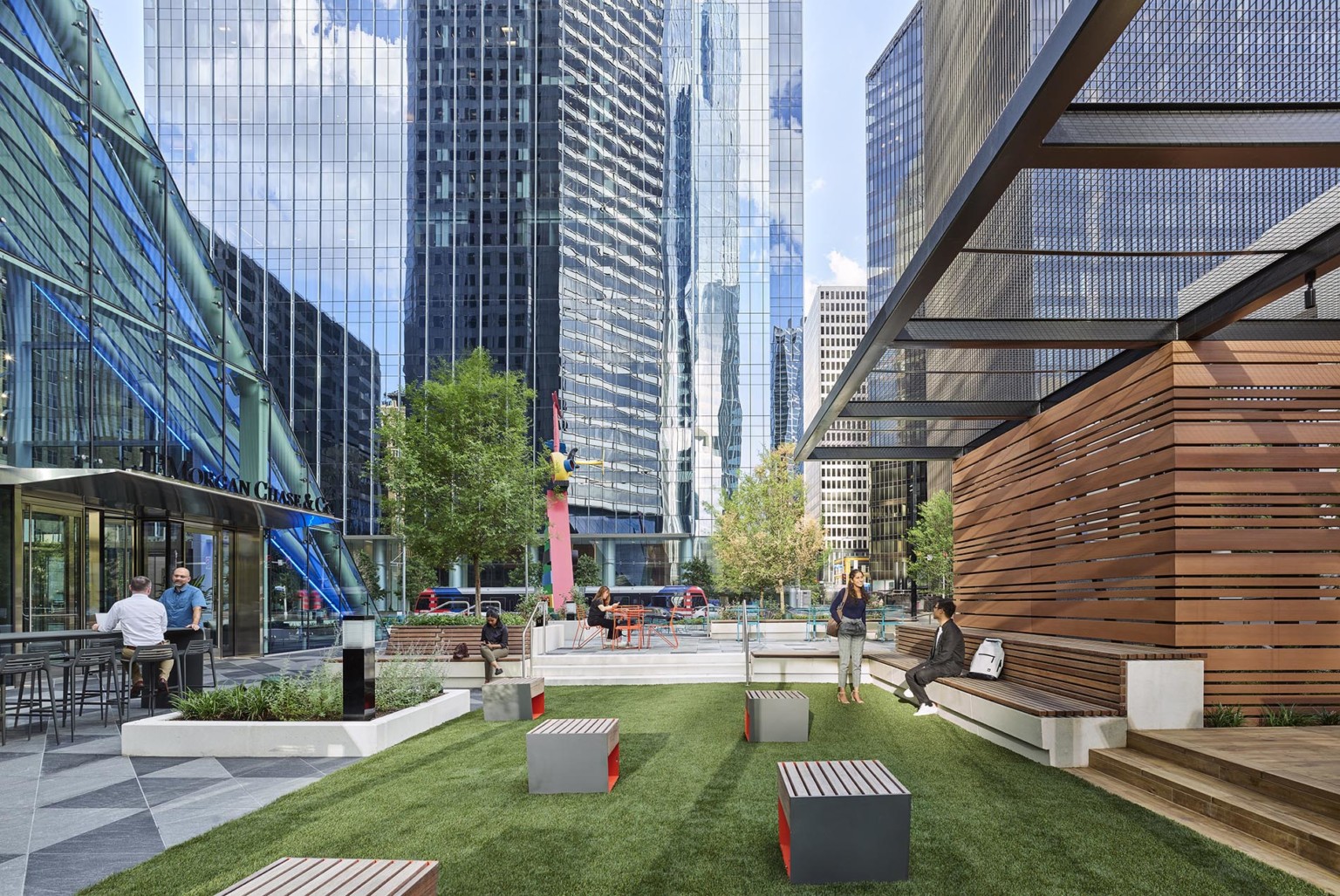 JPMorgan Chase Tower Building Repositioning - HOK