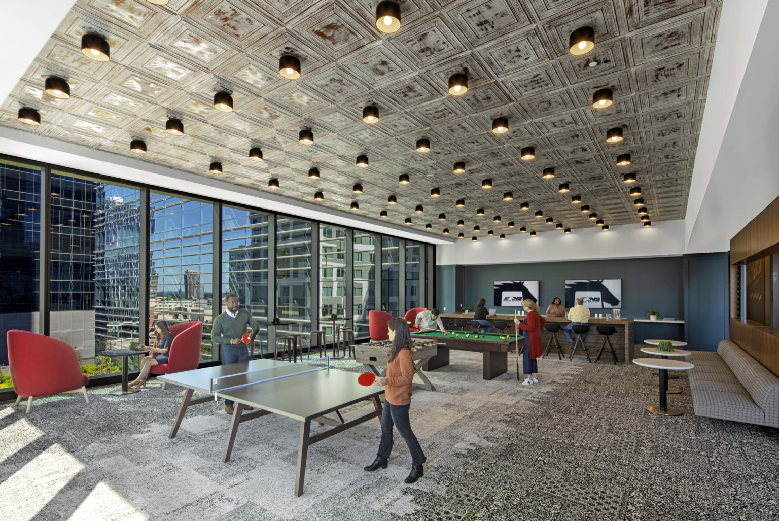 Norfolk Southern's New Headquarters Featured in Interior Design ...