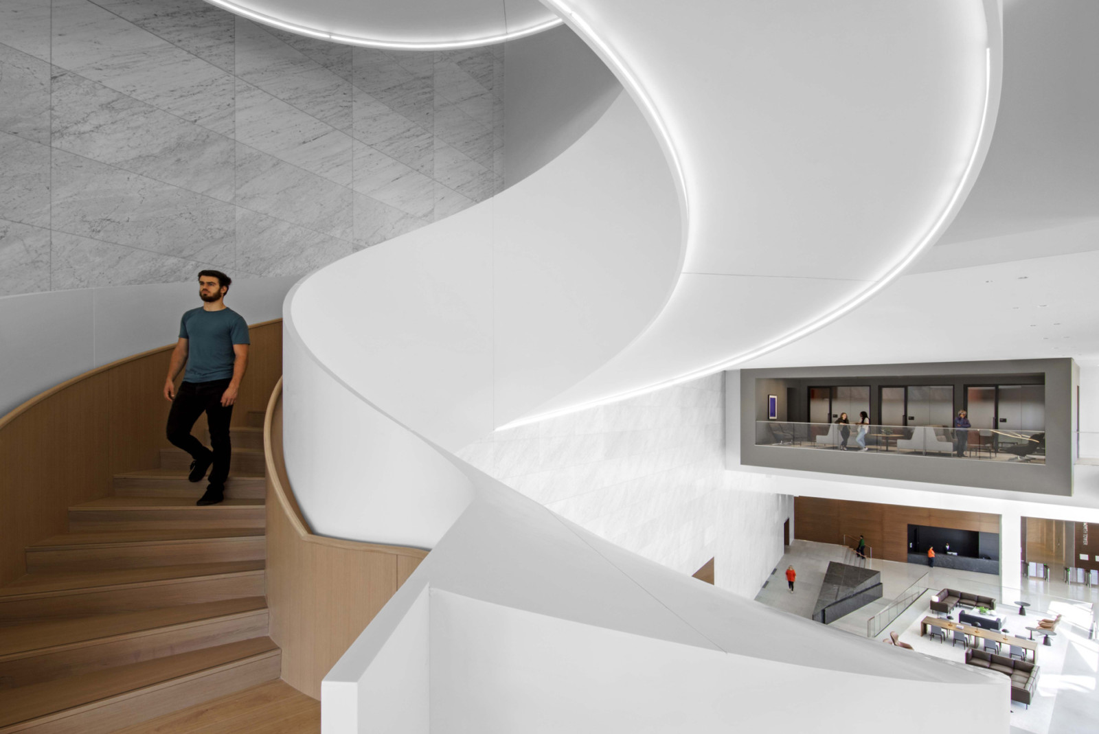 Norfolk Southern's New Headquarters Featured in Interior Design ...