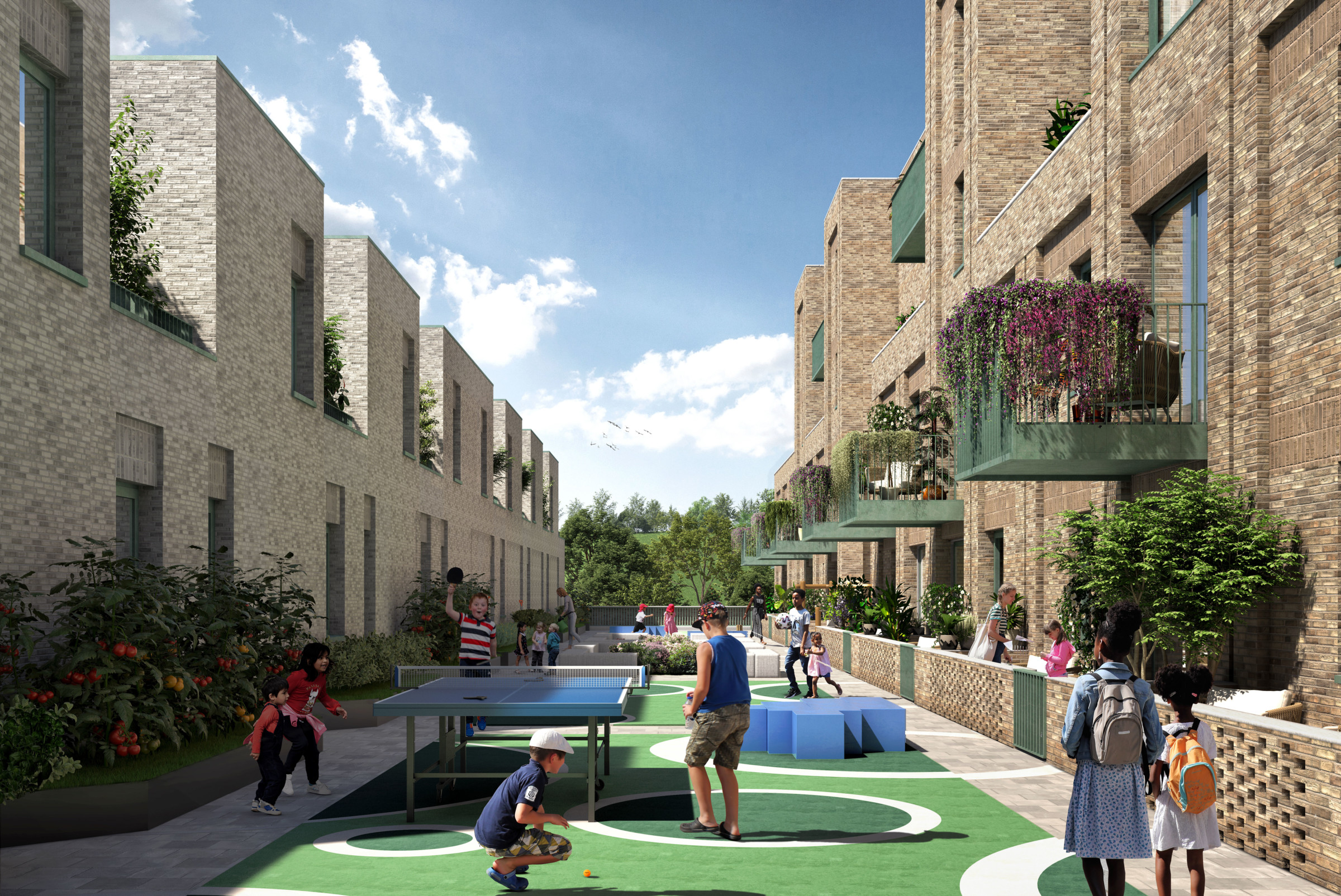 Northolt Grange Residential Mixed-Use Development - HOK
