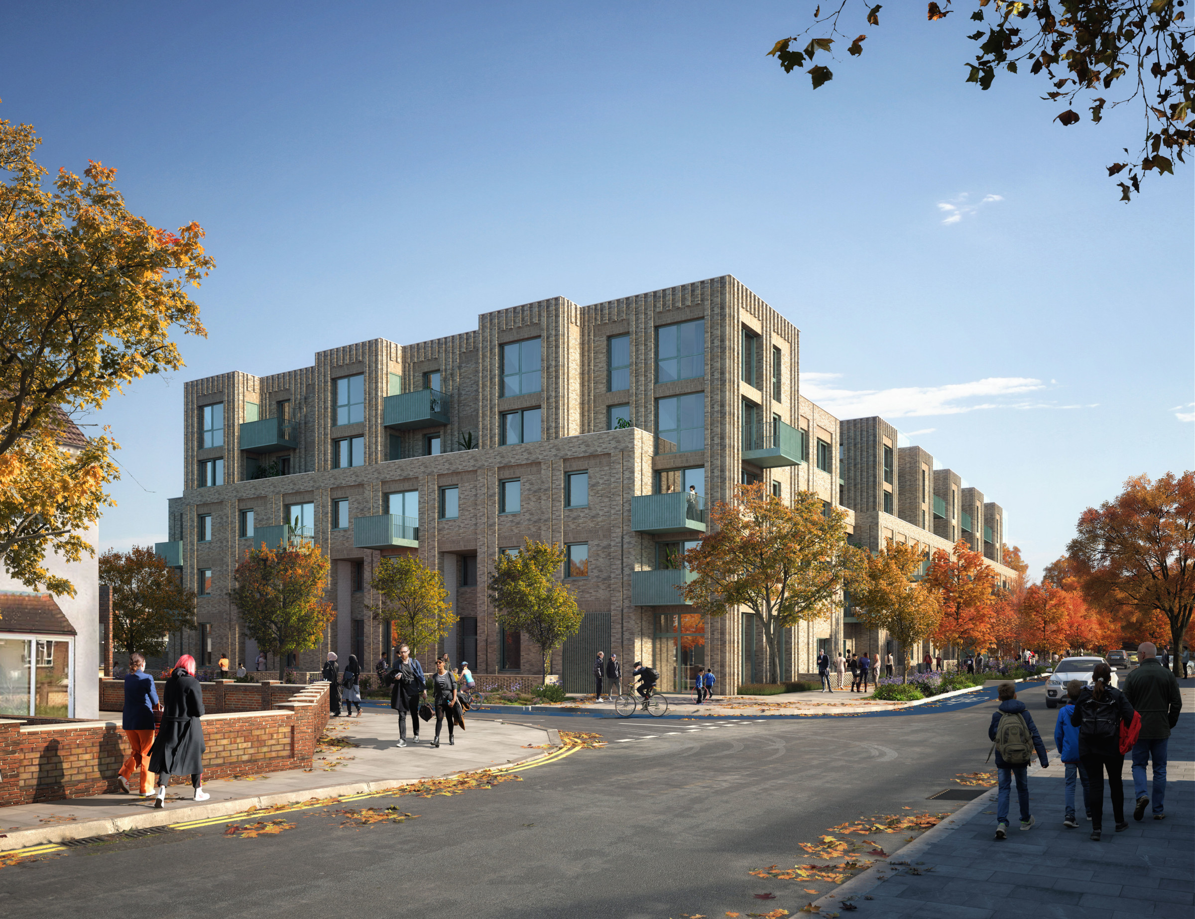 Northolt Grange Residential Mixed-Use Development - HOK