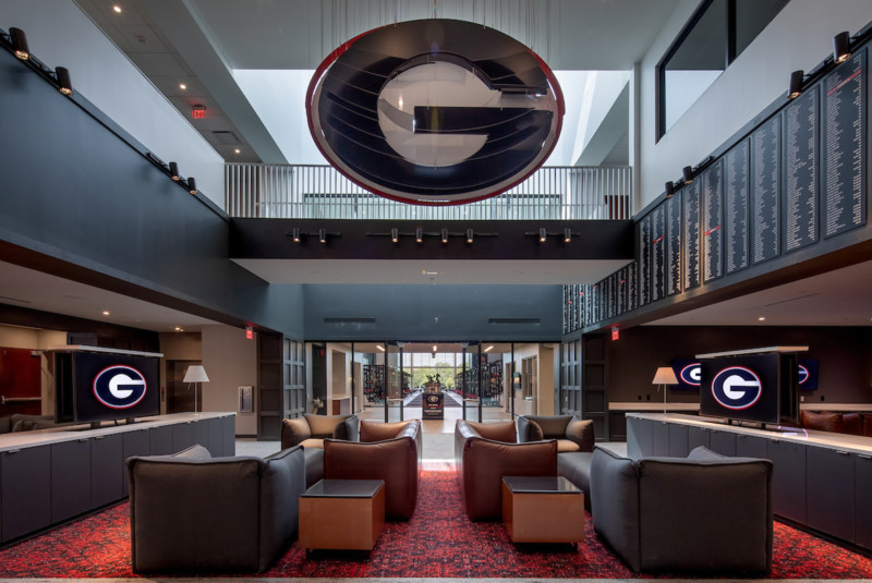 5 Tips for Designing Impactful College Football Training Facilities - HOK