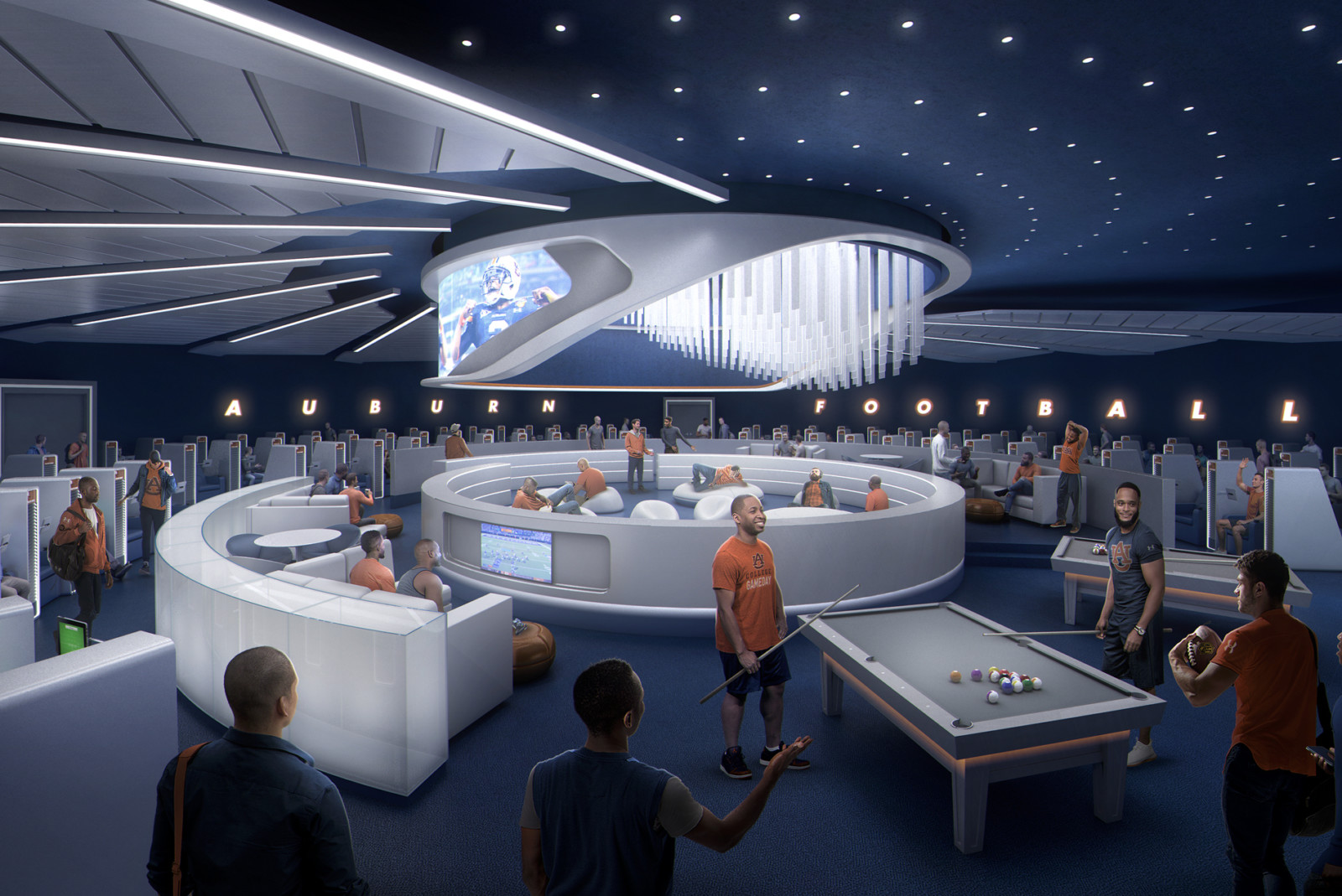 5 Tips for Designing Impactful College Football Training Facilities - HOK