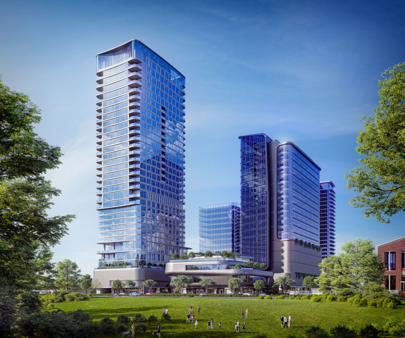 The Allen Mixed-Use Development - HOK