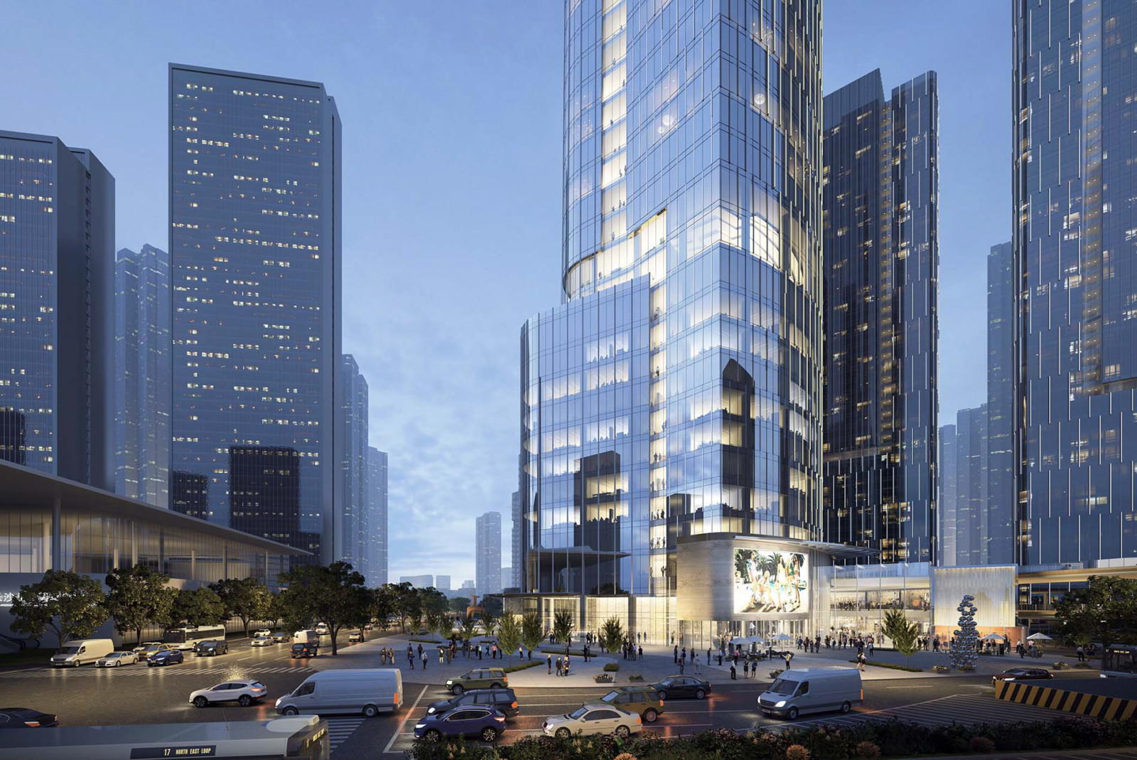 Mixed-Use Tall Building Design Competition - HOK