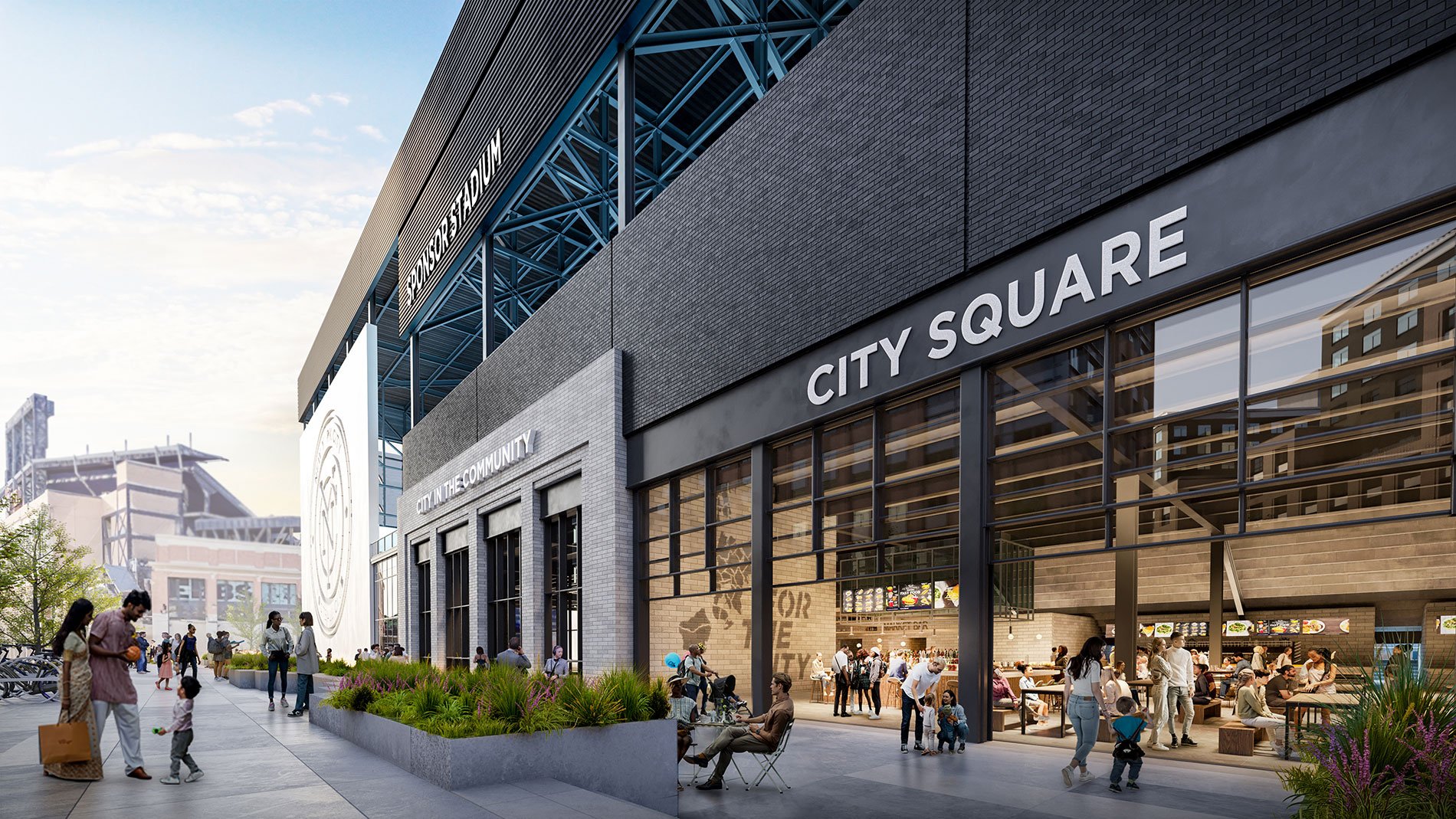 Renderings Revealed of New York City FC's New Stadium and Residential ...