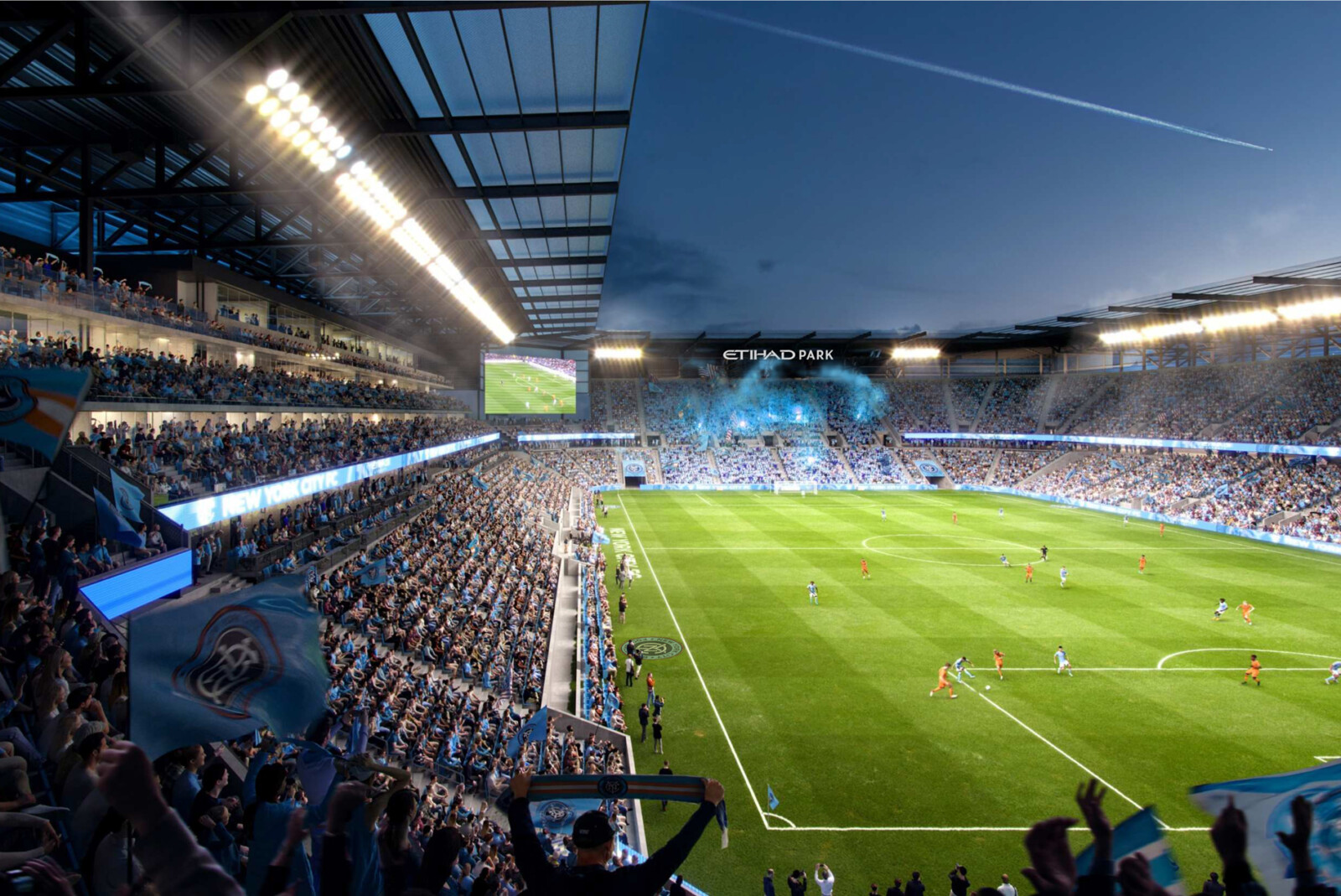 New York City Council Approves HOK-Designed New York City FC Stadium as ...