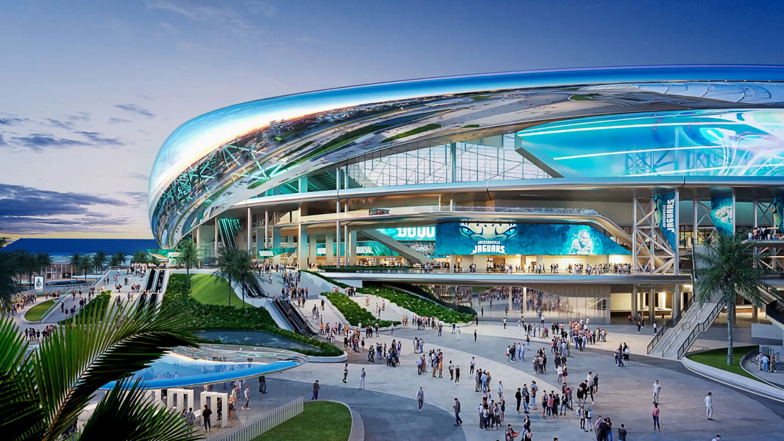 Jacksonville Jaguars Unveil Plans for Stadium of the Future - HOK