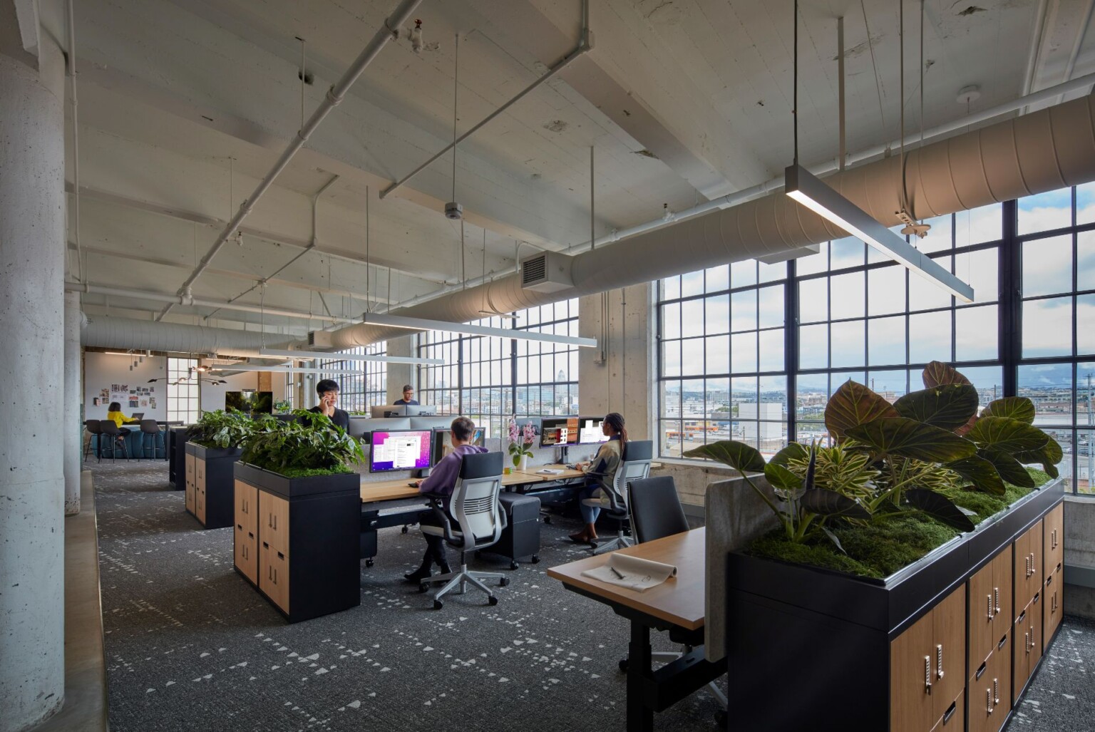 How HOK Is Designing Its Offices to Support Hybrid Work, Collaboration ...