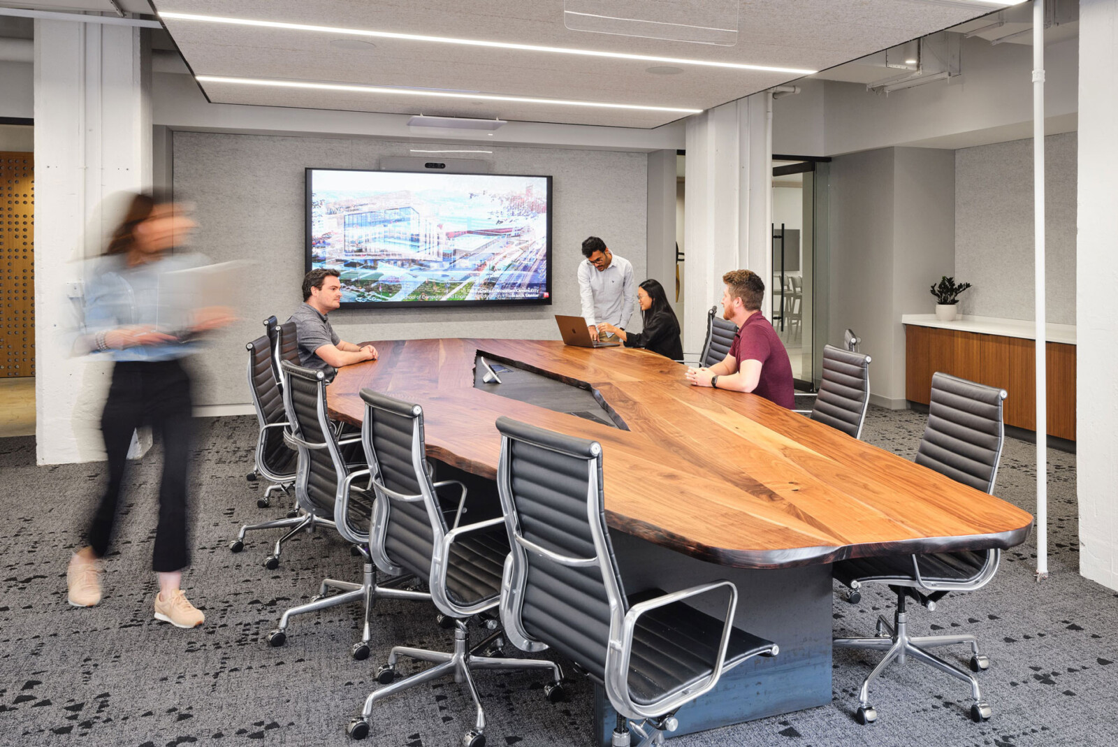 How HOK Is Designing Its Offices to Support Hybrid Work, Collaboration ...