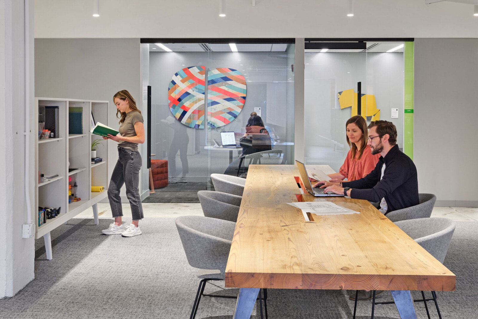 How HOK Is Designing Its Offices to Support Hybrid Work, Collaboration ...