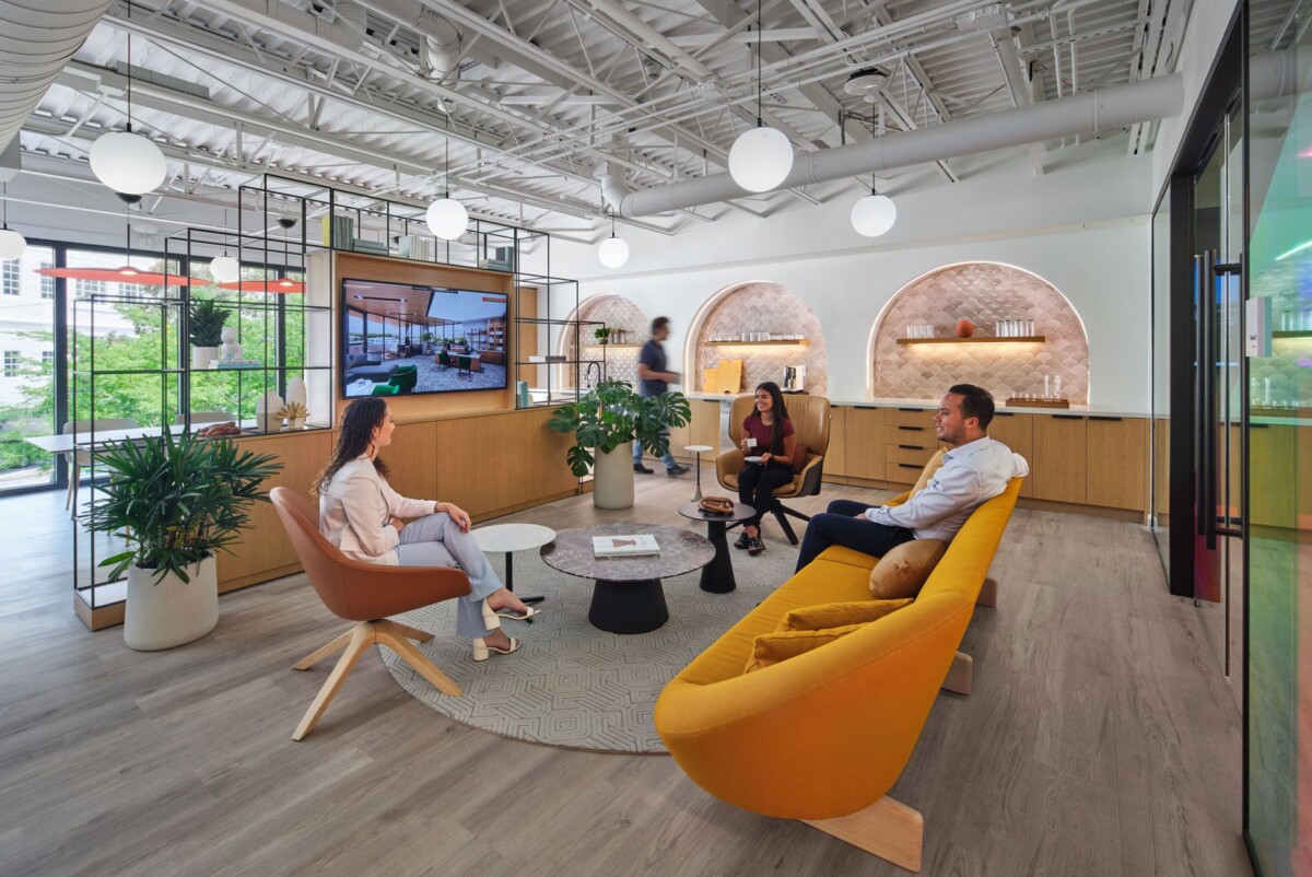 How HOK Is Designing Its Offices to Support Hybrid Work, Collaboration ...