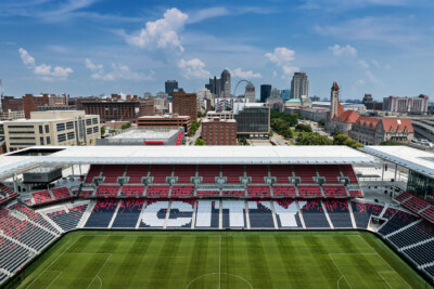 St. Louis' Energizer Park: A New Paradigm in Soccer Stadium Design - HOK