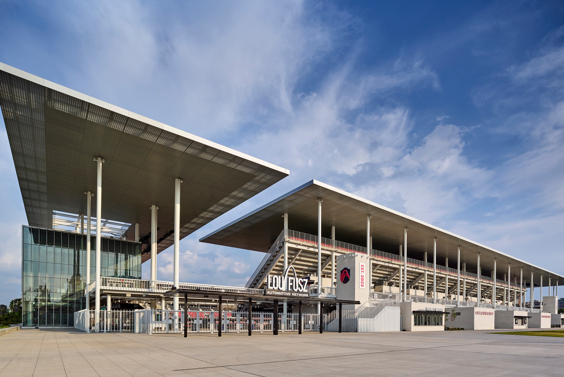 Fusing Structural Engineering and Architecture at Energizer Park - HOK