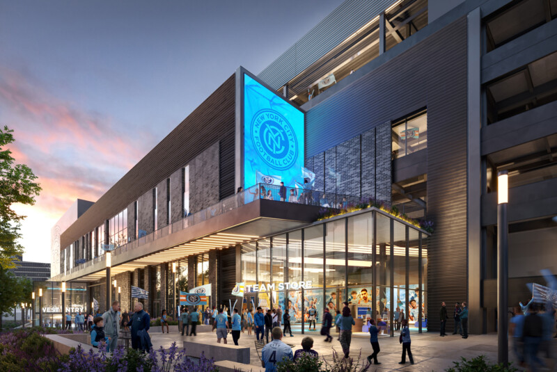 New York City Council Approves HOK-Designed New York City FC Stadium as ...