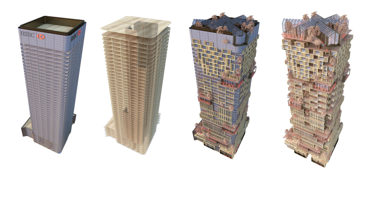 Retrofitting Office Towers as Vertical Neighborhoods - HOK