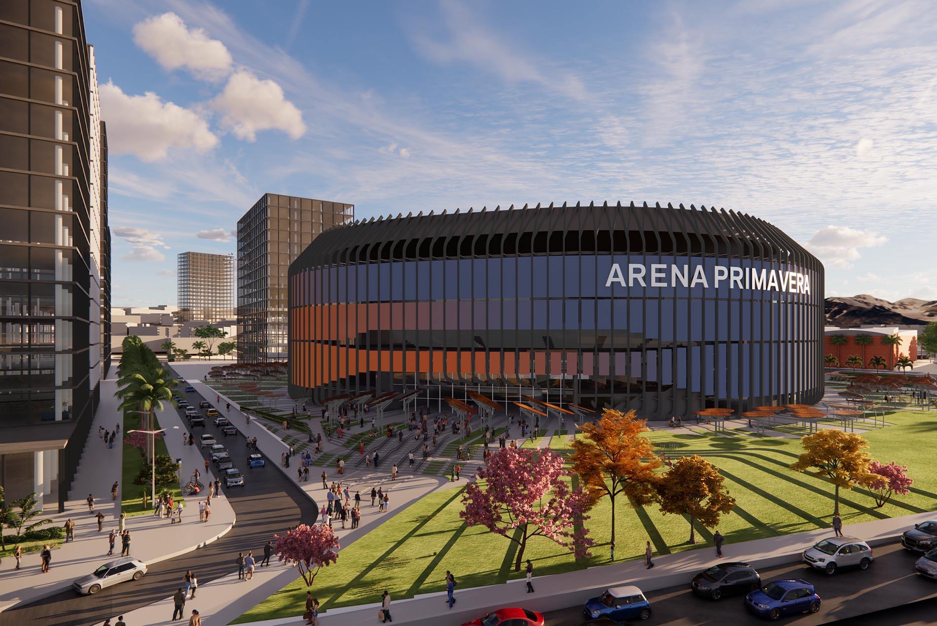 HOK Announces Design Details for Primavera Arena Project in Colombia - HOK