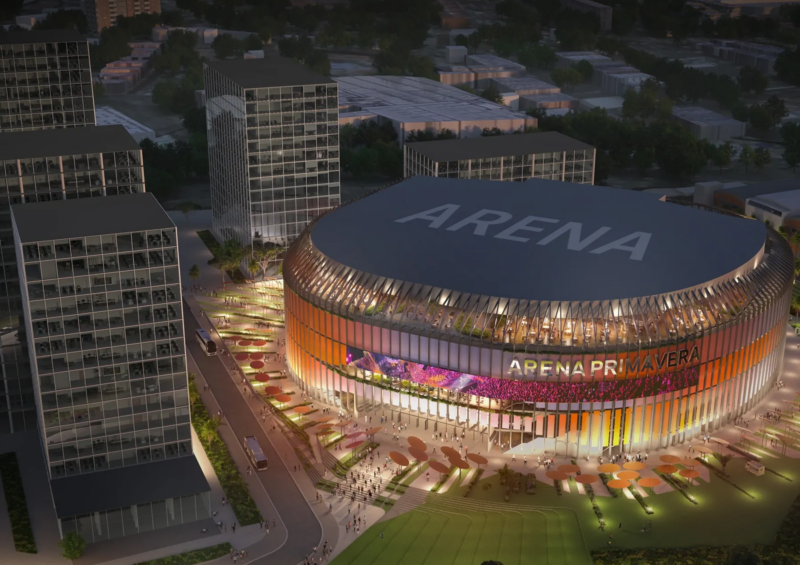 HOK Announces Design Details for Primavera Arena Project in Colombia - HOK