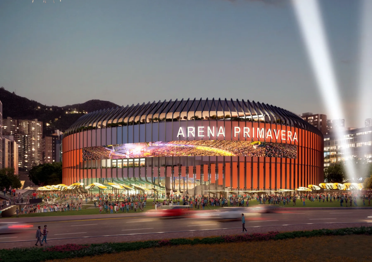 HOK Announces Design Details for Primavera Arena Project in Colombia - HOK
